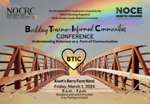 Everyone is Invited to the 5th Annual BTIC Conference! - North Orange ...